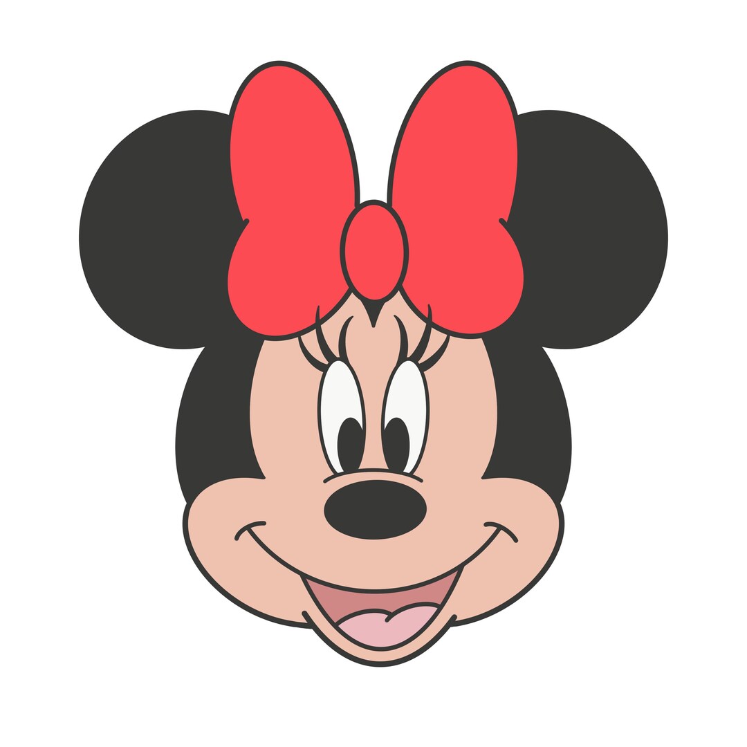 Minnie Mouse, Bow, Pink, Red, Mickey ,PNG, Disney, Summer, Christmas ...