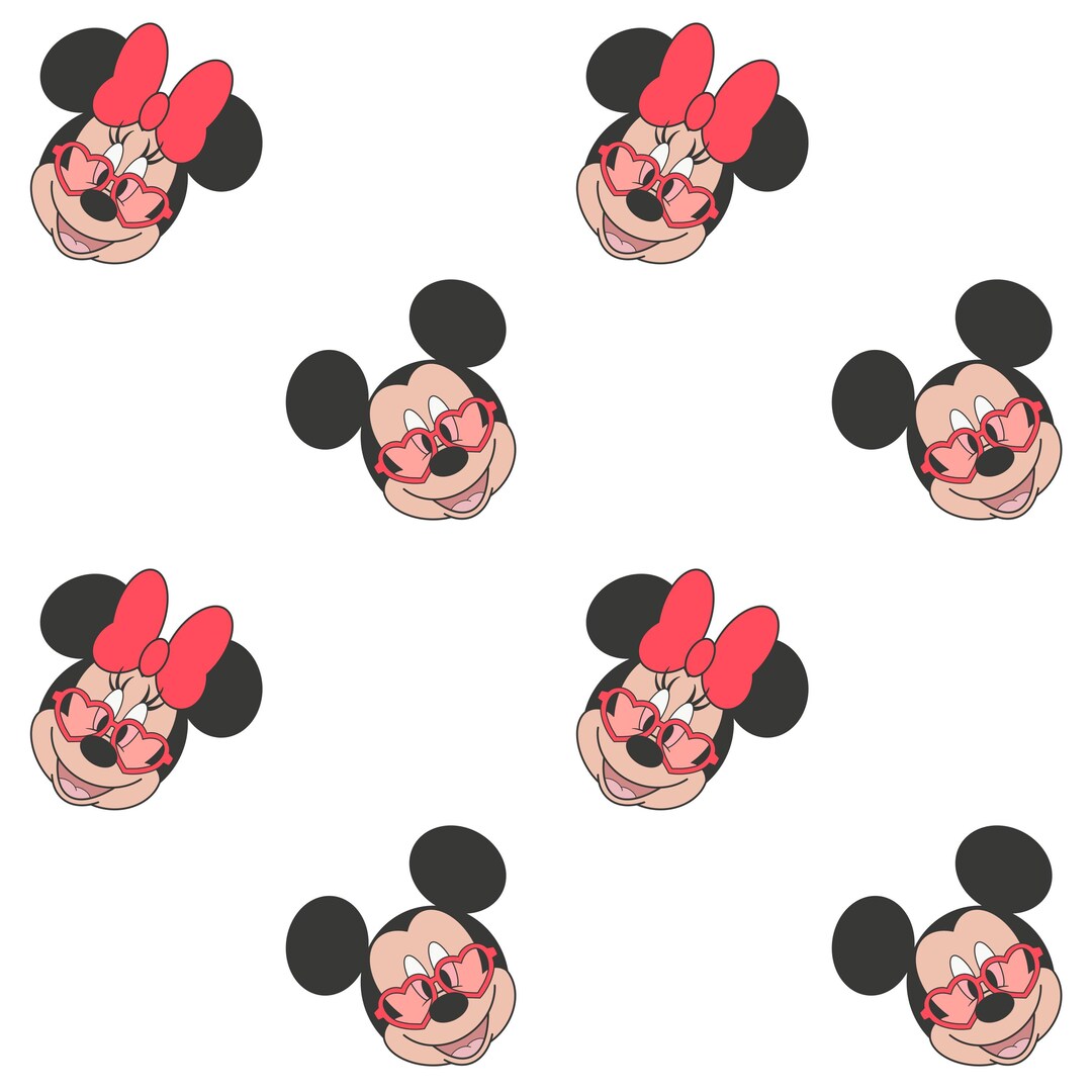 Mickey Mouse,sunnies Red Seamless Pattern, Repeating, Disney, Summer ...
