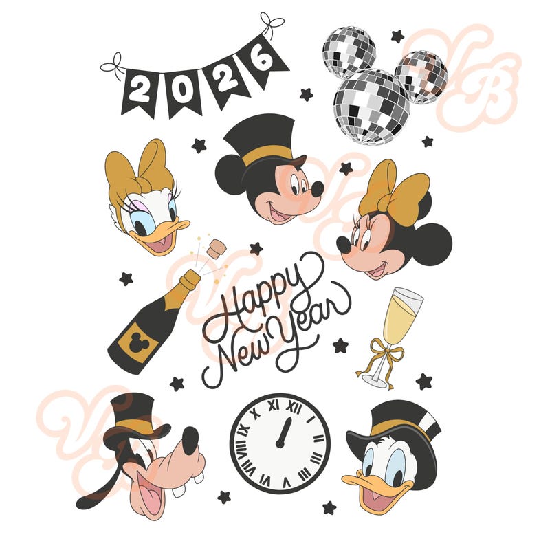 Mickey Mouse Disco Svg - Etsy