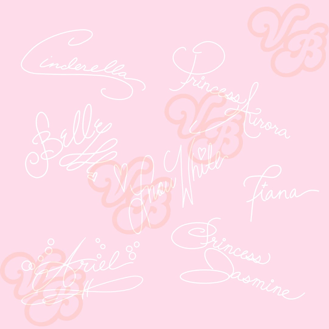 Signature, Handwriting Autograph, Disneyland, Disneyworld , Tiana ,meet ...