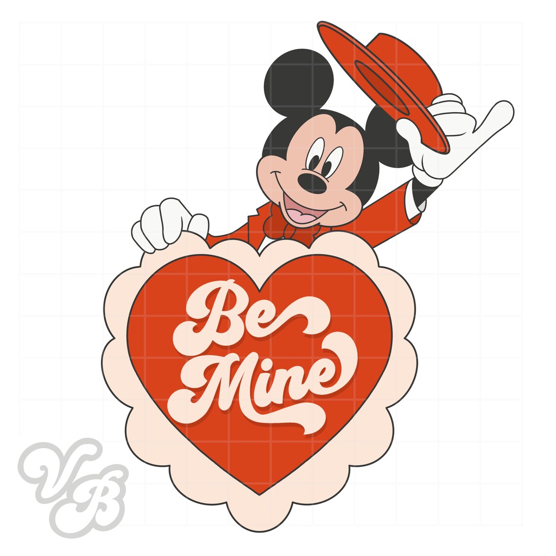 Mickey and Minnie Valentines Day PNG, Disney, Roses, Love , Pink ...