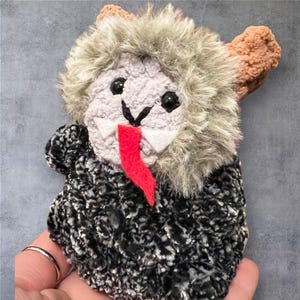 Mini Krampus Stuffed Animal - Crochet Krampus - Pocket Krampus ...