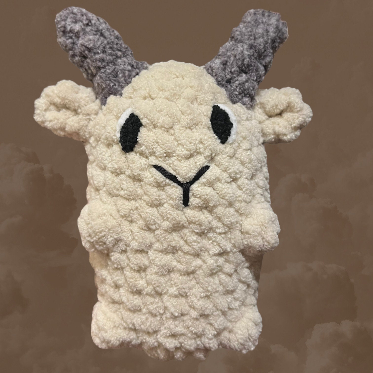 Goat Plushie Baby Goat Crochet Goat Goat Stuffed Animal Goat Plush Yule ...
