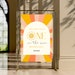 Personalized One in the Sun Printable Welcome Sign for Girls Boys 1st ...