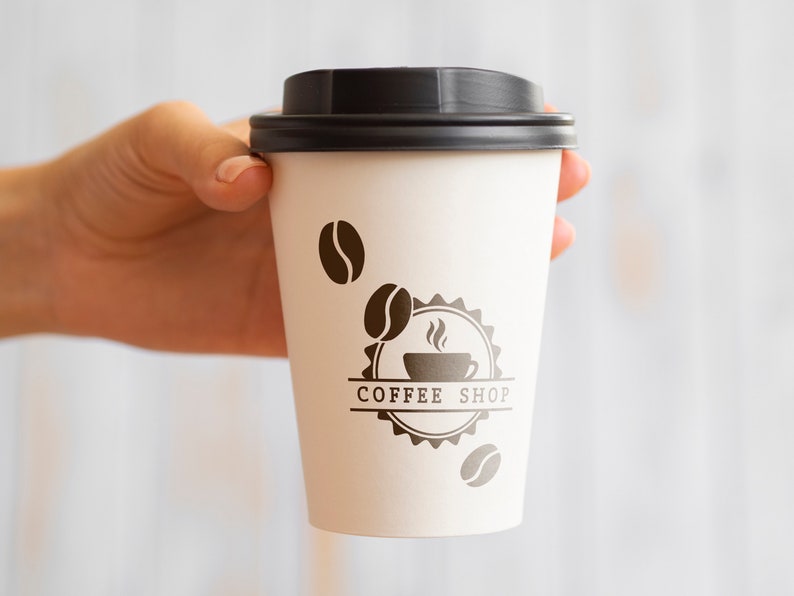 Custom Paper Cups: 8oz - 12oz - 16oz Print Any Design of Yours, Small ...