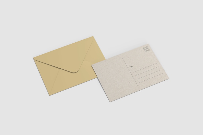 Blank Postcards 4x6 Plain White Uncoated Card Stock Create | Etsy