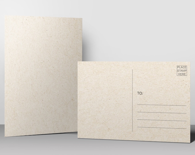 Watercolor Blank Postcards - Etsy