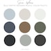 Sherwin Williams Blue Earthy Modern Rustic Color Palette Professional ...