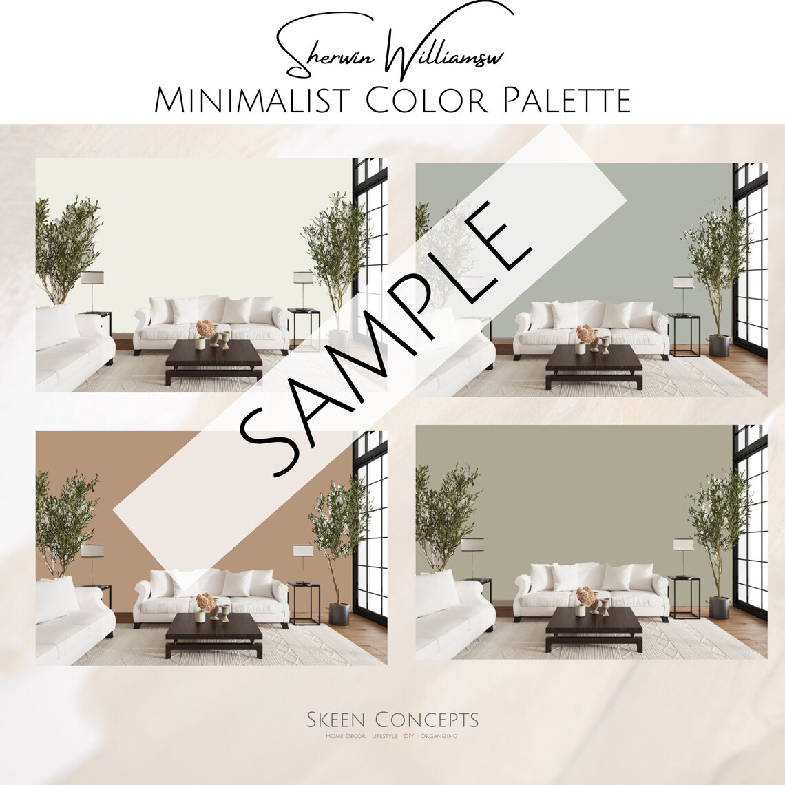 Hamptons Coastal Color Palette - Benjamin Moore - Professional Color ...