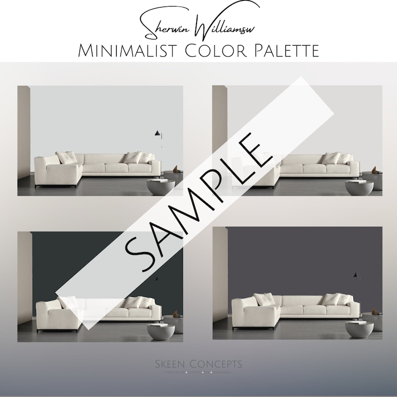 Sherwin Williams Minimalist Paint Palette – Interior Color Guide ...