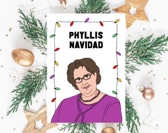 Funny Prison Mike Christmas Card the Office Christmas Funny - Etsy