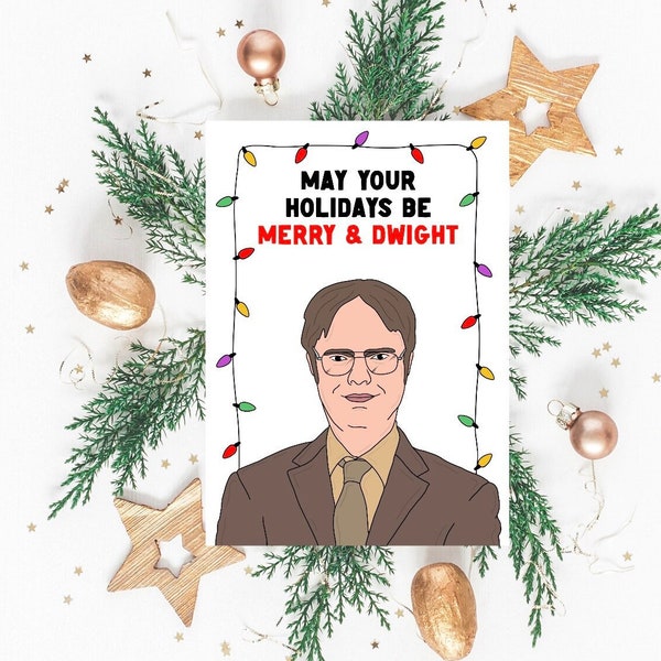 The Office Christmas Card - Etsy