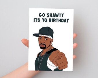 50 Cent Card - Etsy