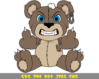 Middle Finger Bear | Etsy