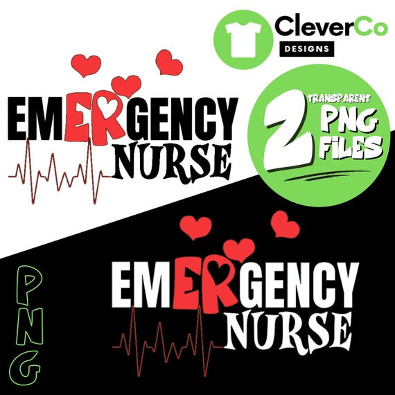 Er Nurse PNG for Commercial Use Digital Download for Print - Etsy