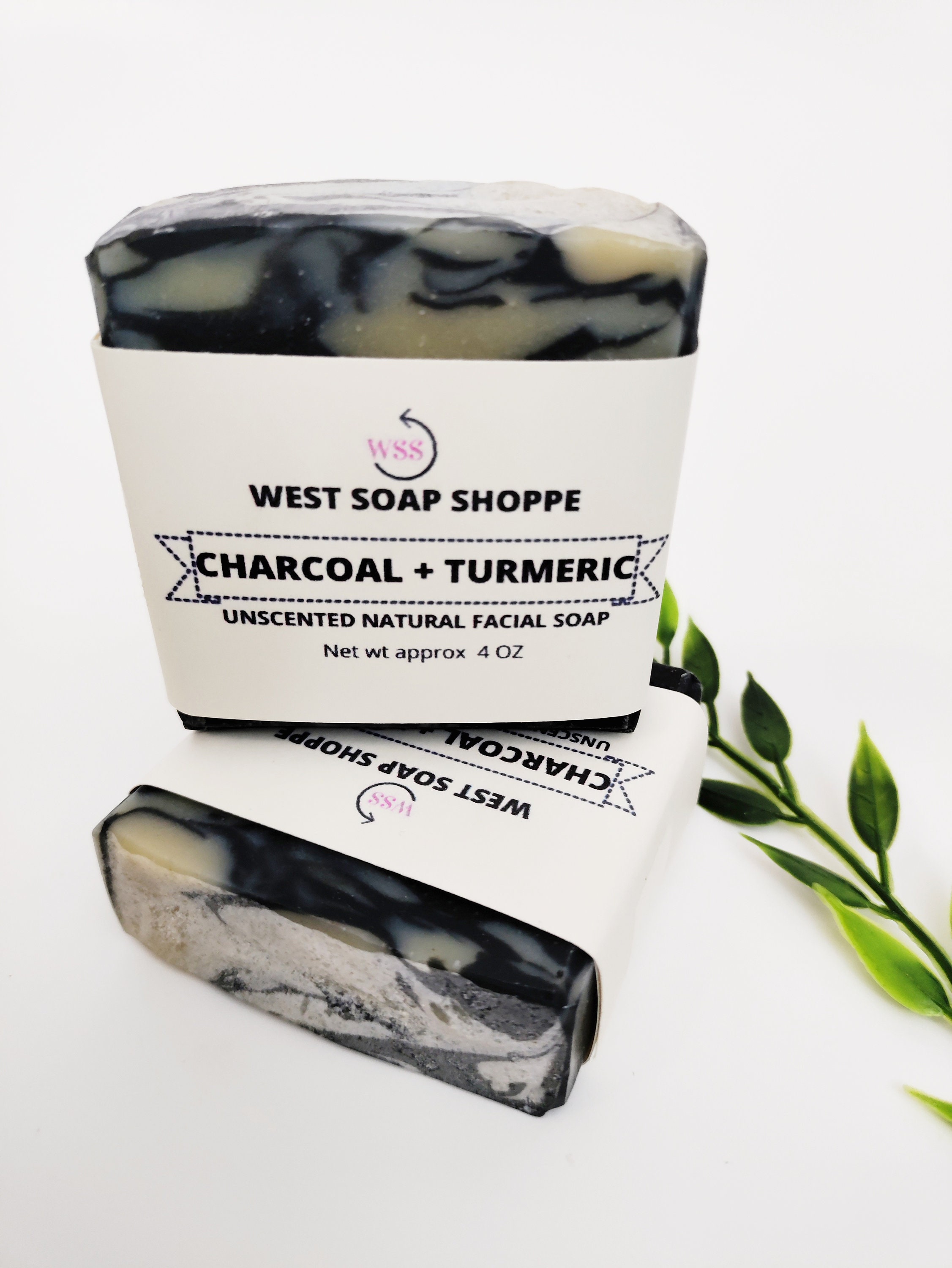 Activated Charcoal and Turmeric Facial Soap Handmade Soap Charcoal Cold ...
