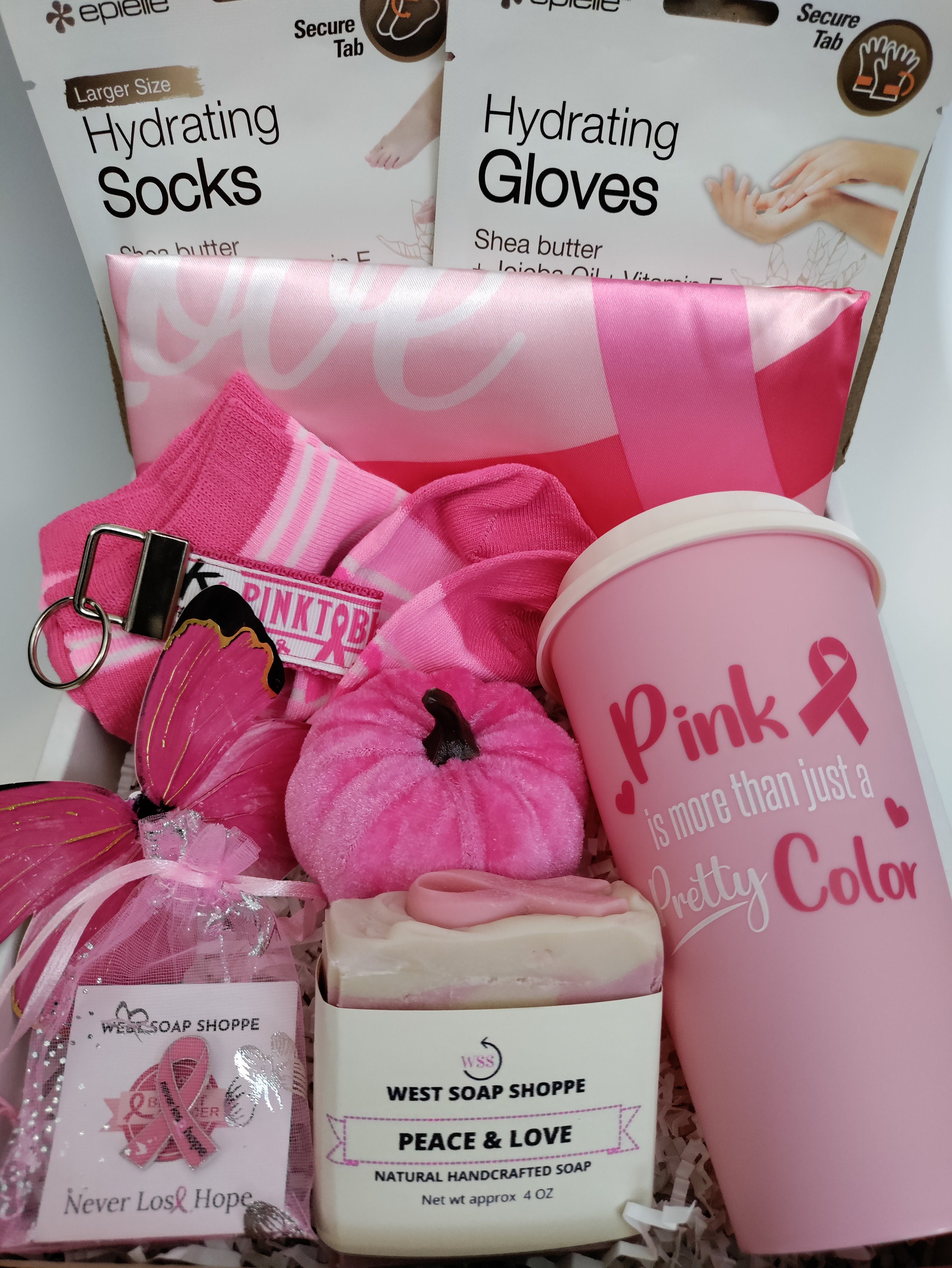 Chemotherapy Gift Box for Her, Breast Cancer Care Package, Breast ...