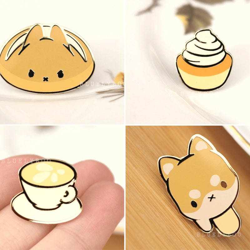 Kawaii Pins - Etsy