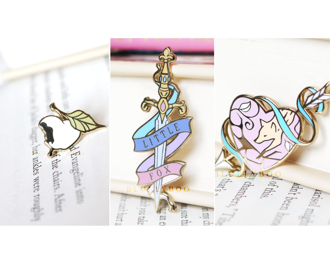 Once Upon a Broken Heart Enamel Pins - Officially Licensed Stephanie ...