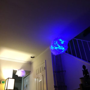 Color Changing LED Cloud Pendant Light - Etsy