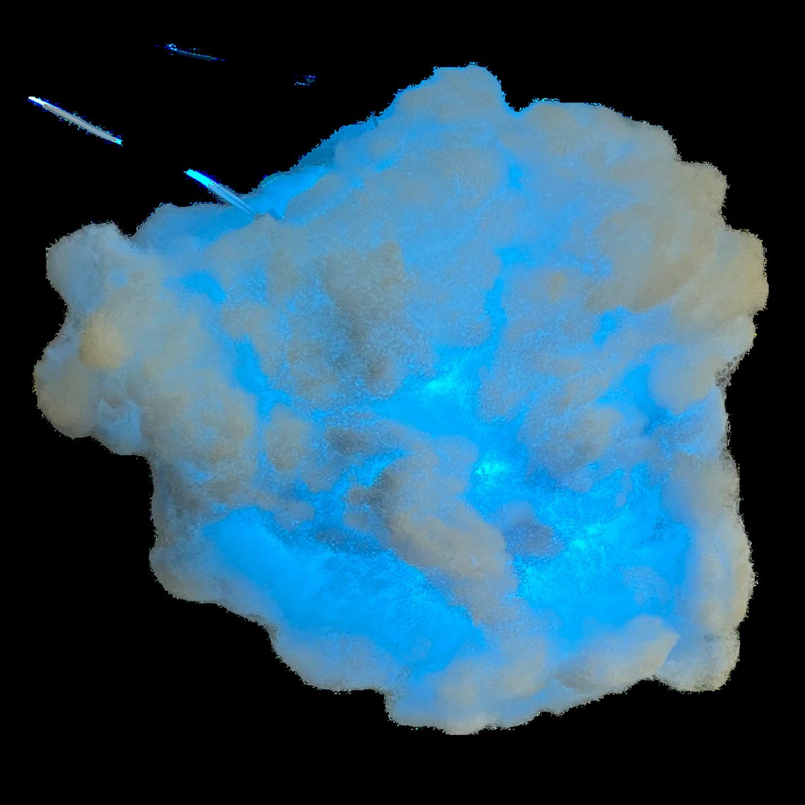Color Changing LED Cloud Pendant Light - Etsy