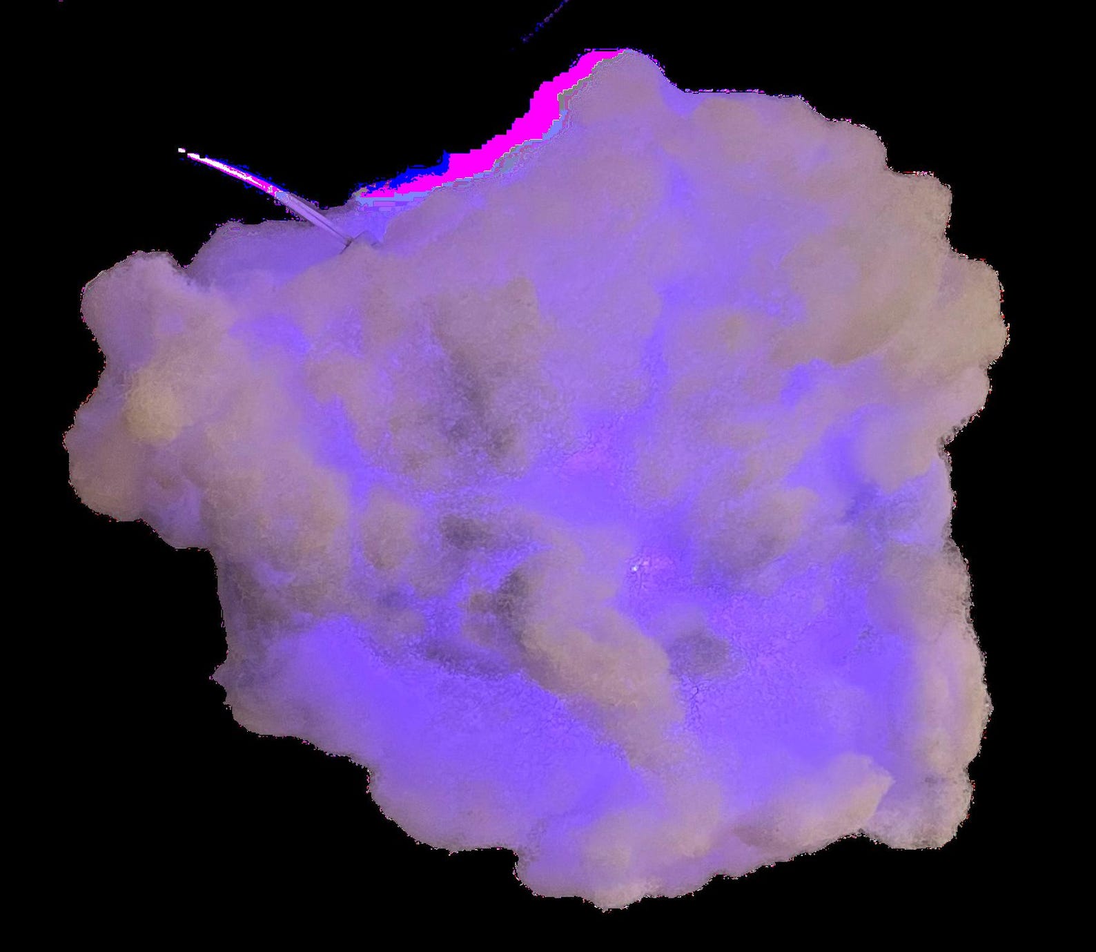 Color Changing LED Cloud Pendant Light - Etsy