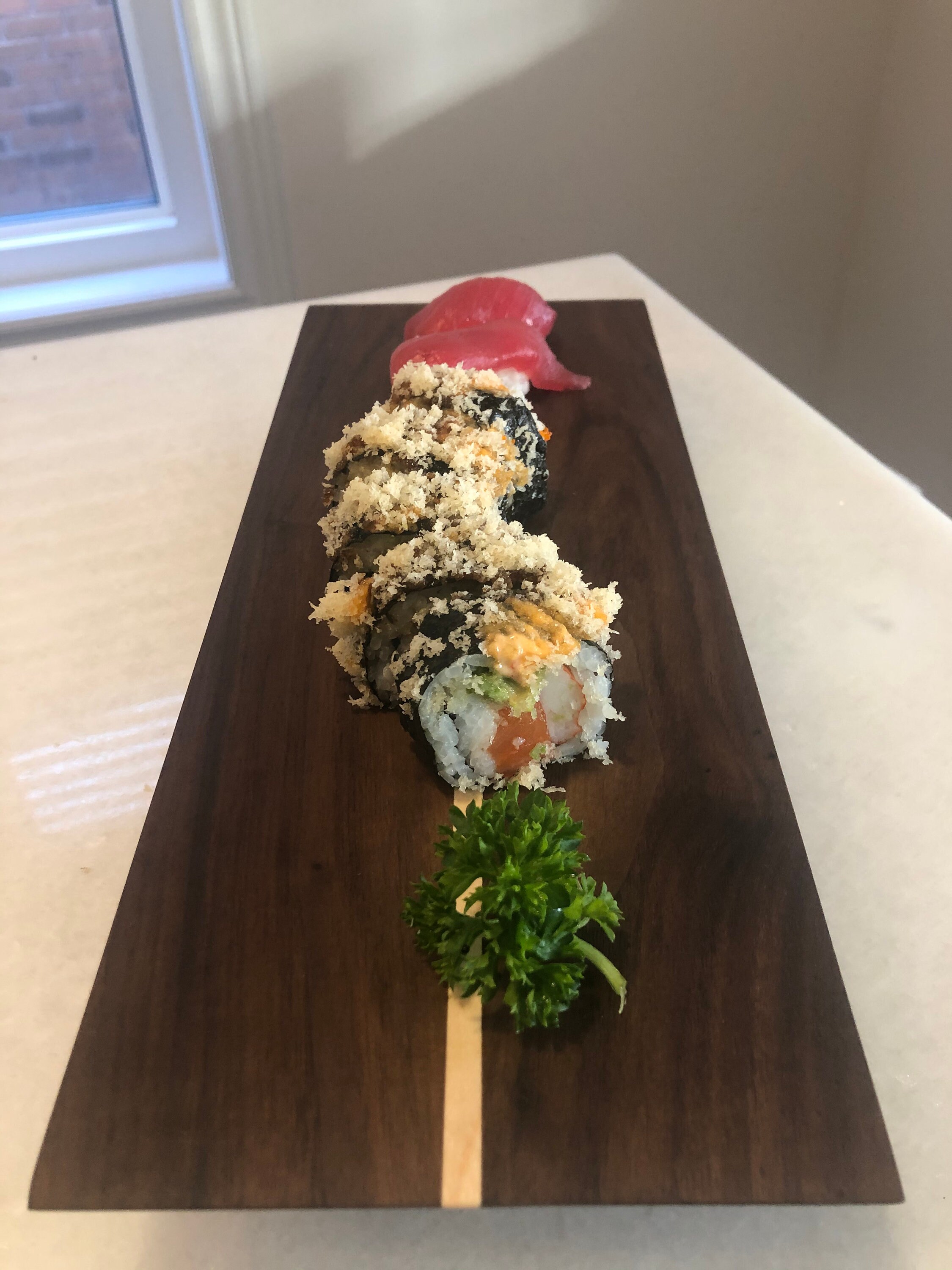 Japanese inspired Serving Tray & Sushi Platter Plate Board | Etsy