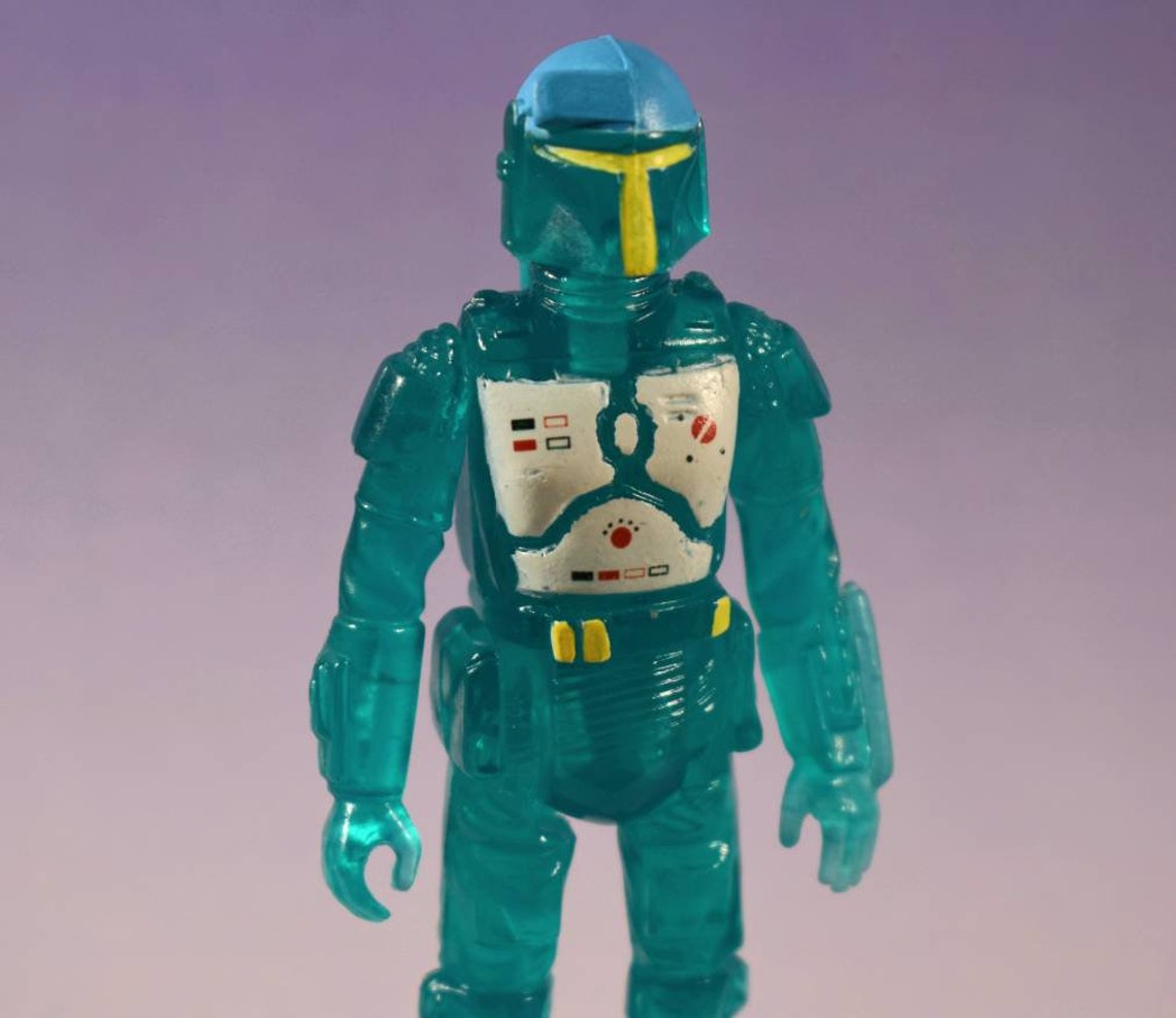 X-ray Boba Fett, Collectible Action Figure, Men's Gifts, Handmade - Etsy