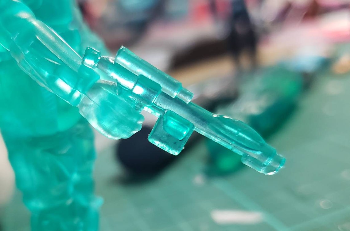 X-ray Boba Fett, Collectible Action Figure, Men's Gifts, Handmade - Etsy