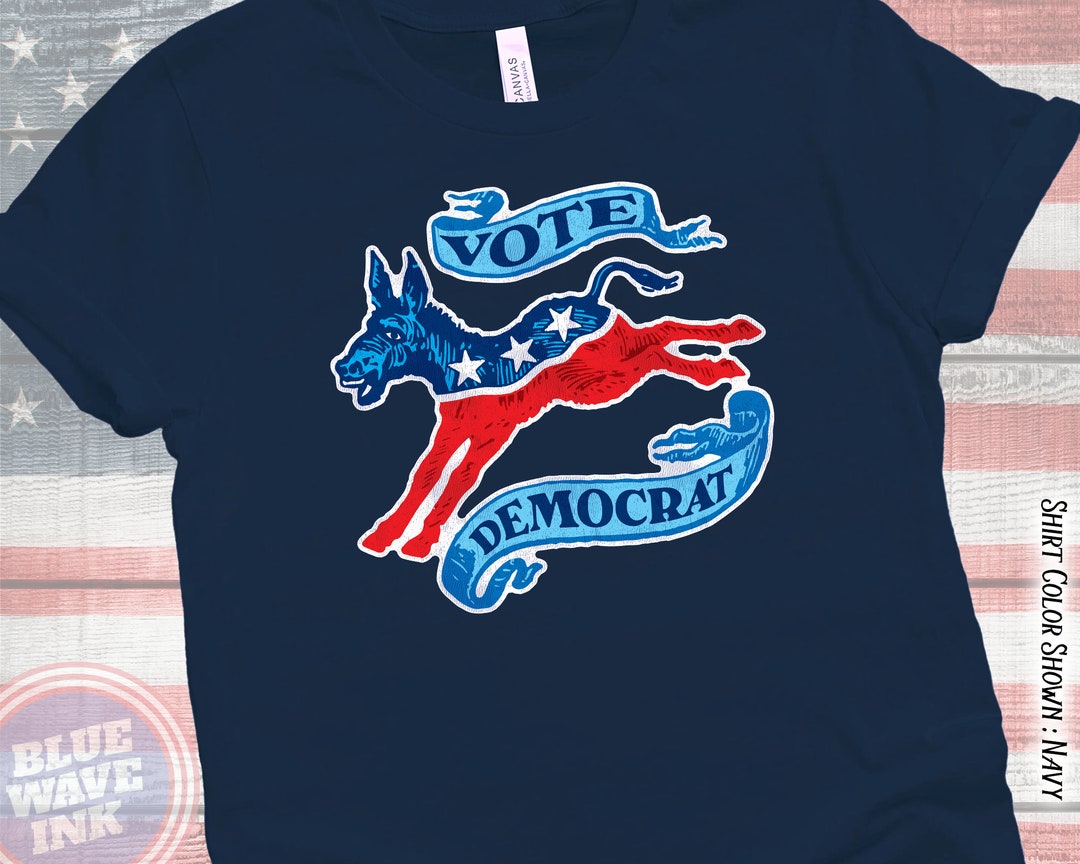 Vote Democrat Shirt, Vintage Democrat Donkey Shirt, Election 2022, Vote ...