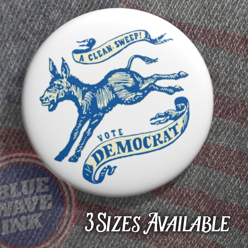 Political Button - Etsy
