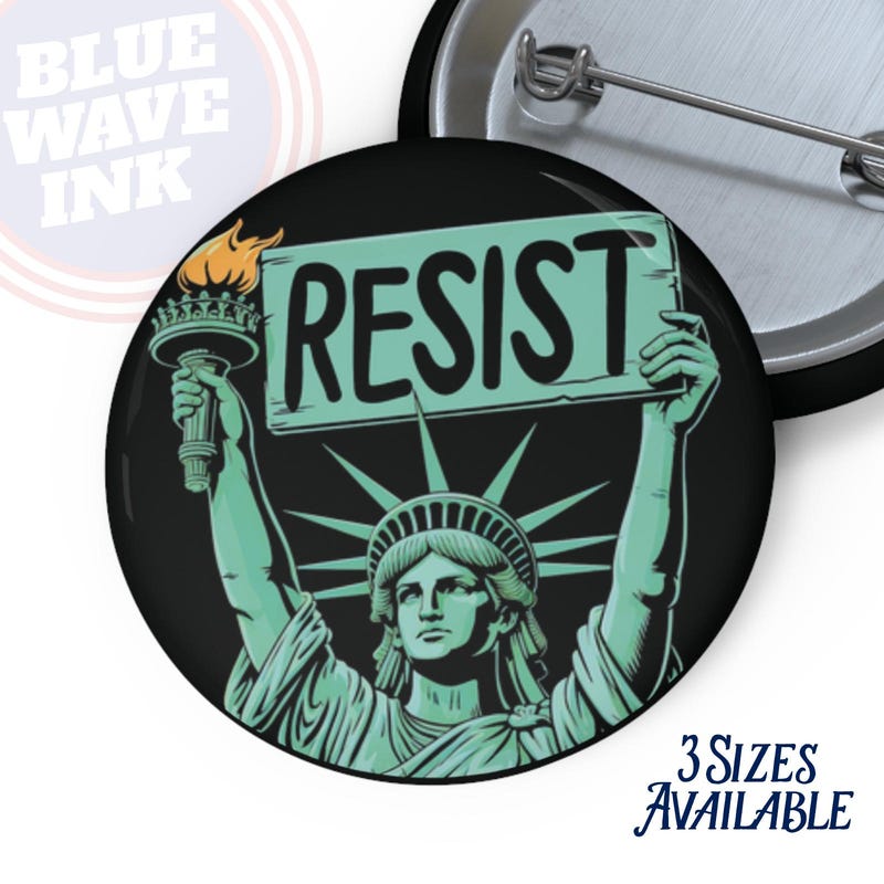 Political Button - Etsy