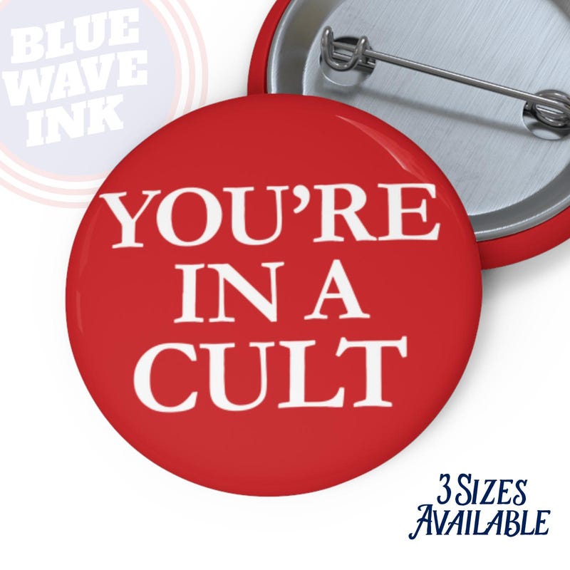 Maga is a Cult Pin - Etsy