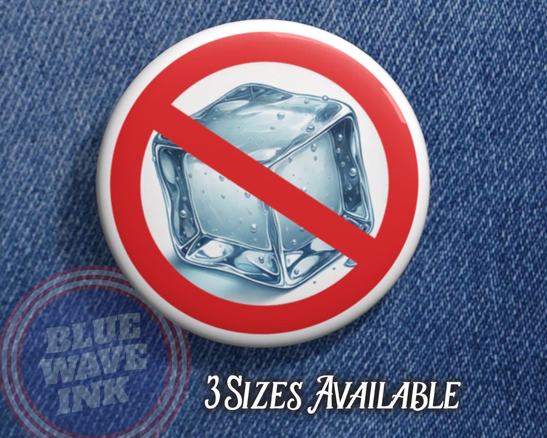 No ICE Button – Anti-ice Protest Pin, Immigration Justice Badge ...