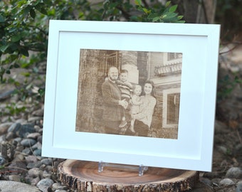 Laser Engraved Photo Frame - Etsy