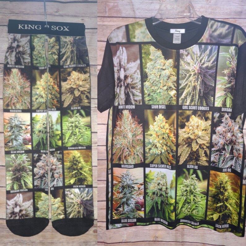 Bud Types shirt & Sox Combo - Etsy