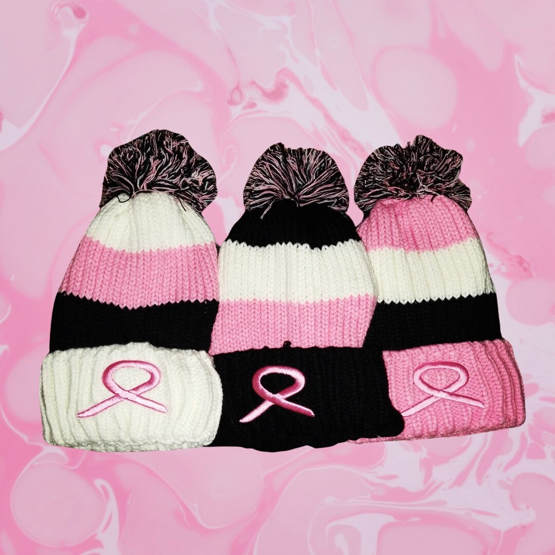 Hats, Knit Hats, Breast Cancer, Breast Cancer Awareness, Breast Cancer ...