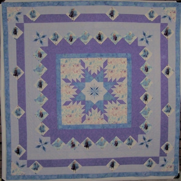 Frozen Quilt - Etsy