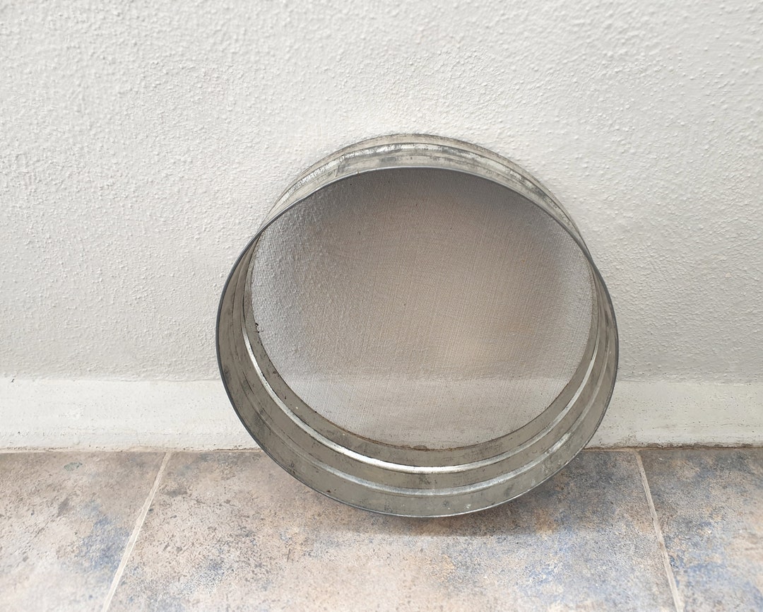 Vintage Rusty Metal Sieve Rustic Kitchen Decor, Old Flour Sifter - Etsy