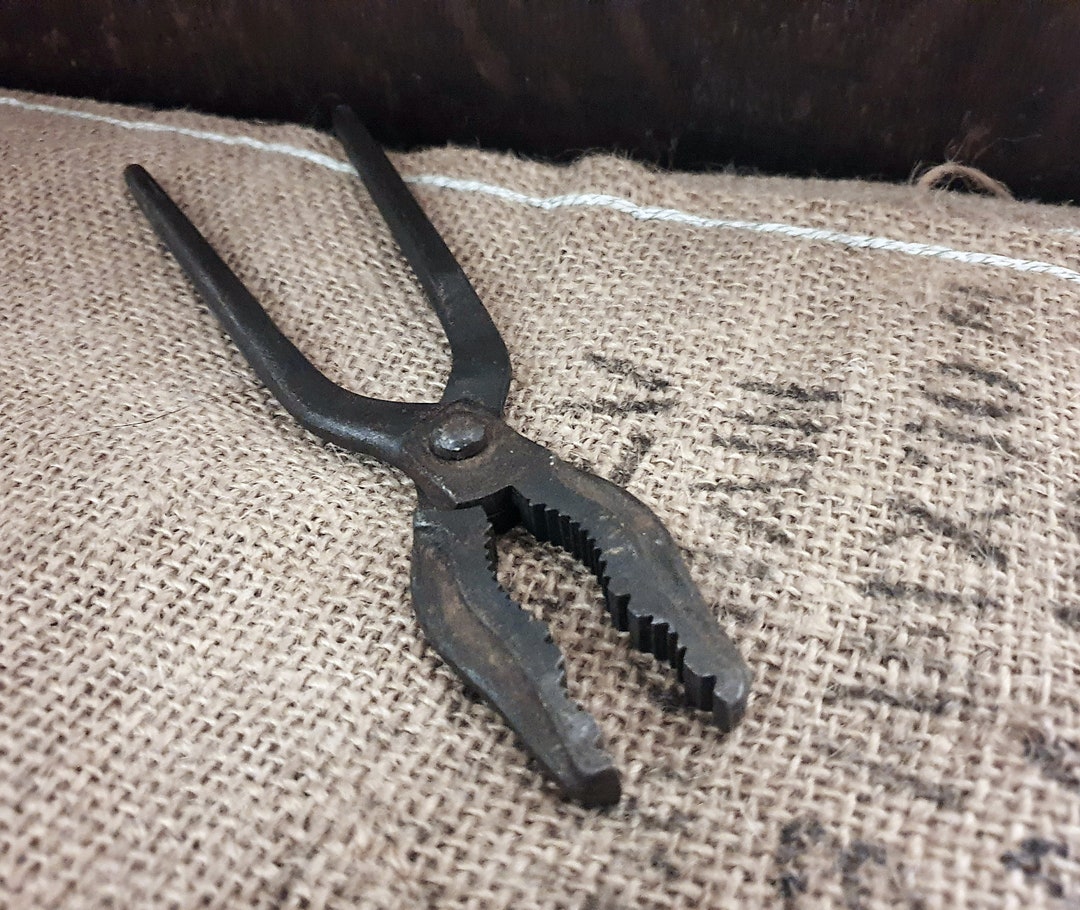 Vintage Metal Pliers, Retro Pliers, Old Garage Pliers, Vintage Metal ...