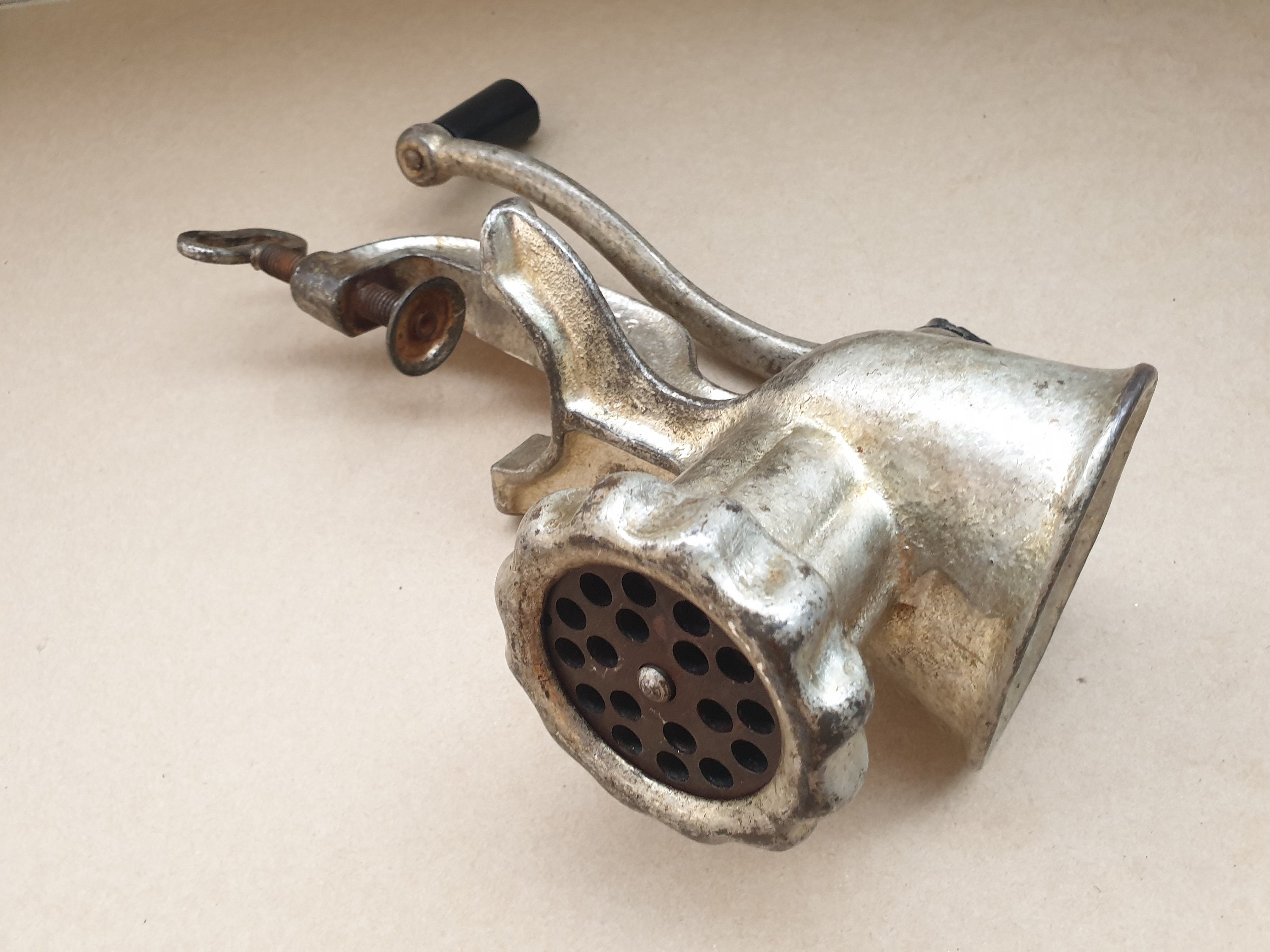 Vintage Meat Grinder, Vintage Food Chopper, Old Meat Machine, Retro ...