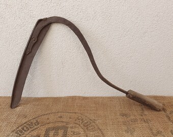 Vintage Sickle Old Reaping Tool Primitive Hand Tool Harvest Tool ...