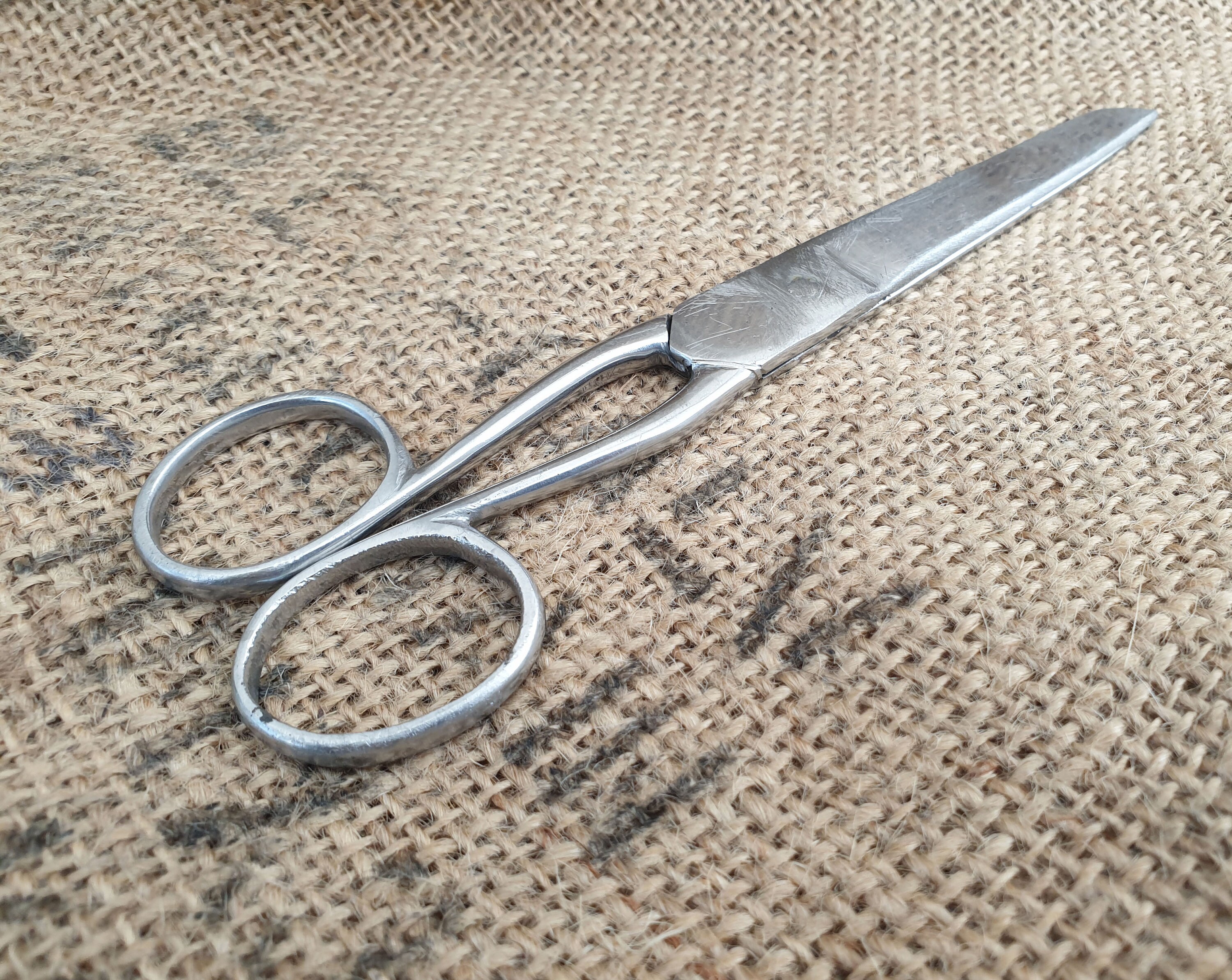 Vintage Scissors Old Steel Scissors Stainless Shears Light - Etsy