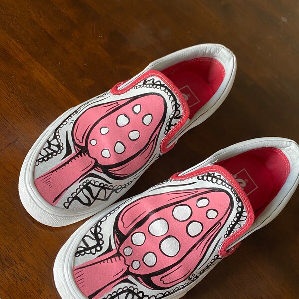 Hand Painted Vans - Etsy