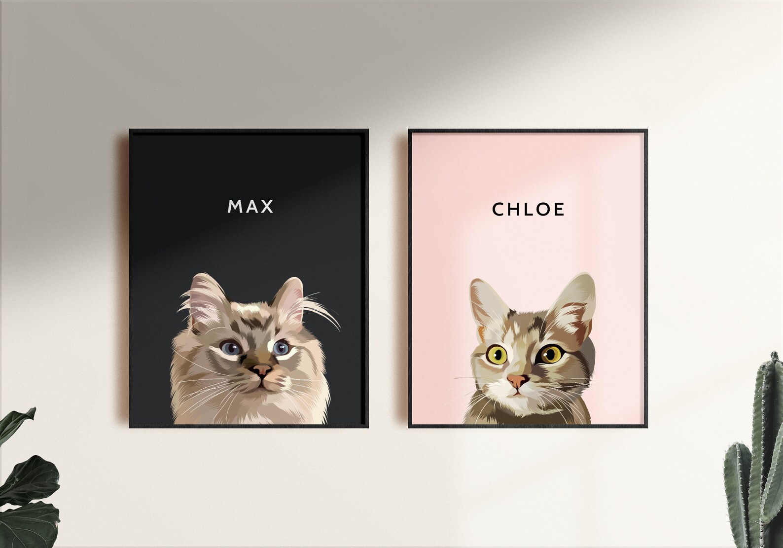 Custom Pet Decor Pet Wall Decor Custom Pet Portrait - Etsy