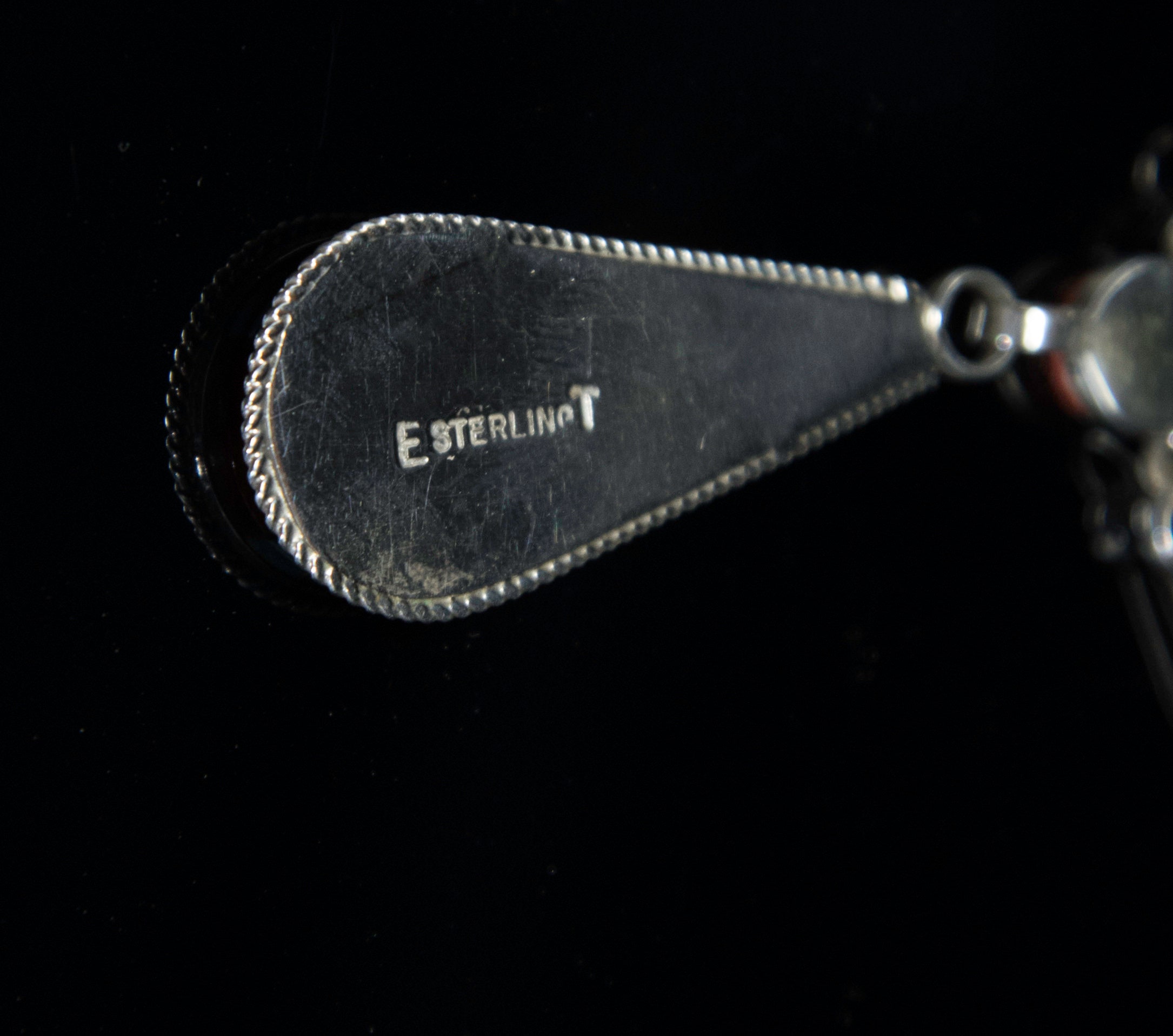 Navajo Multi stone Micro Inlay Sterling Silver Necklace Ervin Tsosie - Etsy