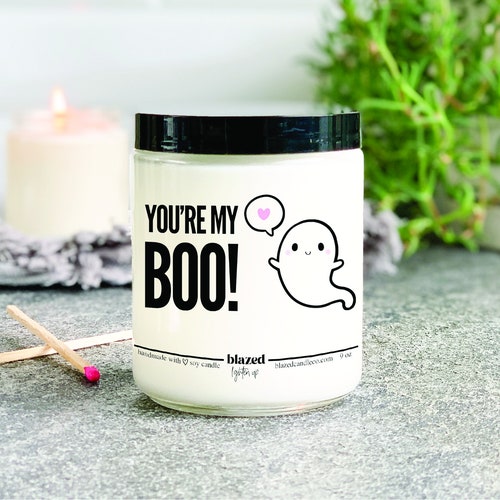 You're My Boo Halloween Candle Fall Candle Decor - Etsy