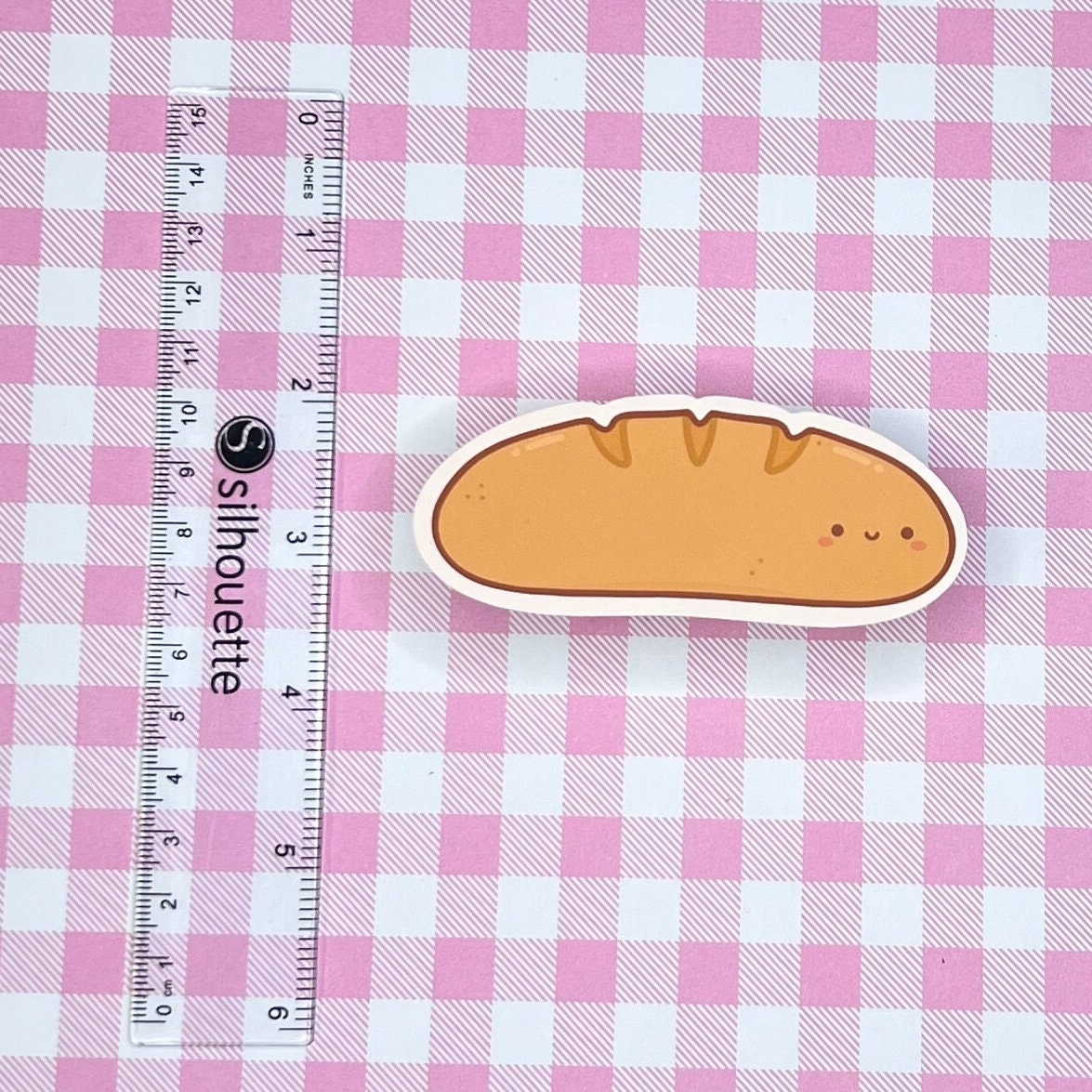 Cute Baguette Sticker Weatherproof Matte Sticker - Etsy