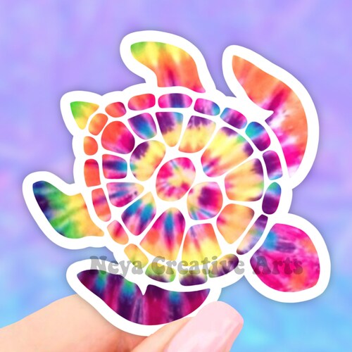 Sea Turtle Sticker Save the Turtles VSCO Stickers Wave - Etsy