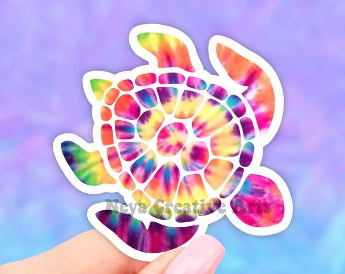 Sea Turtle Sticker Save the Turtles VSCO Stickers Wave - Etsy